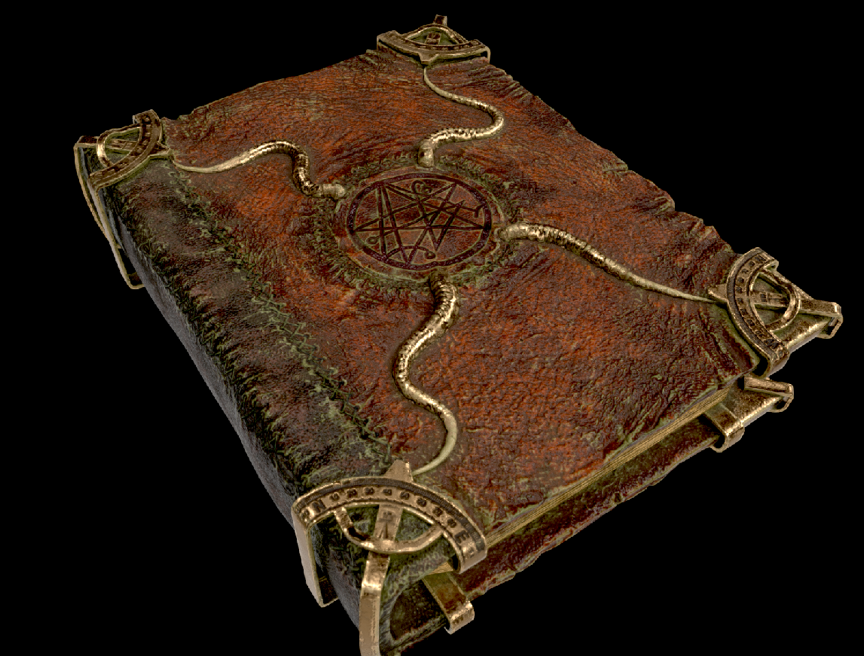 Game Prop Tutorial: Necronomicon Unveiled - ArtStation Magazine