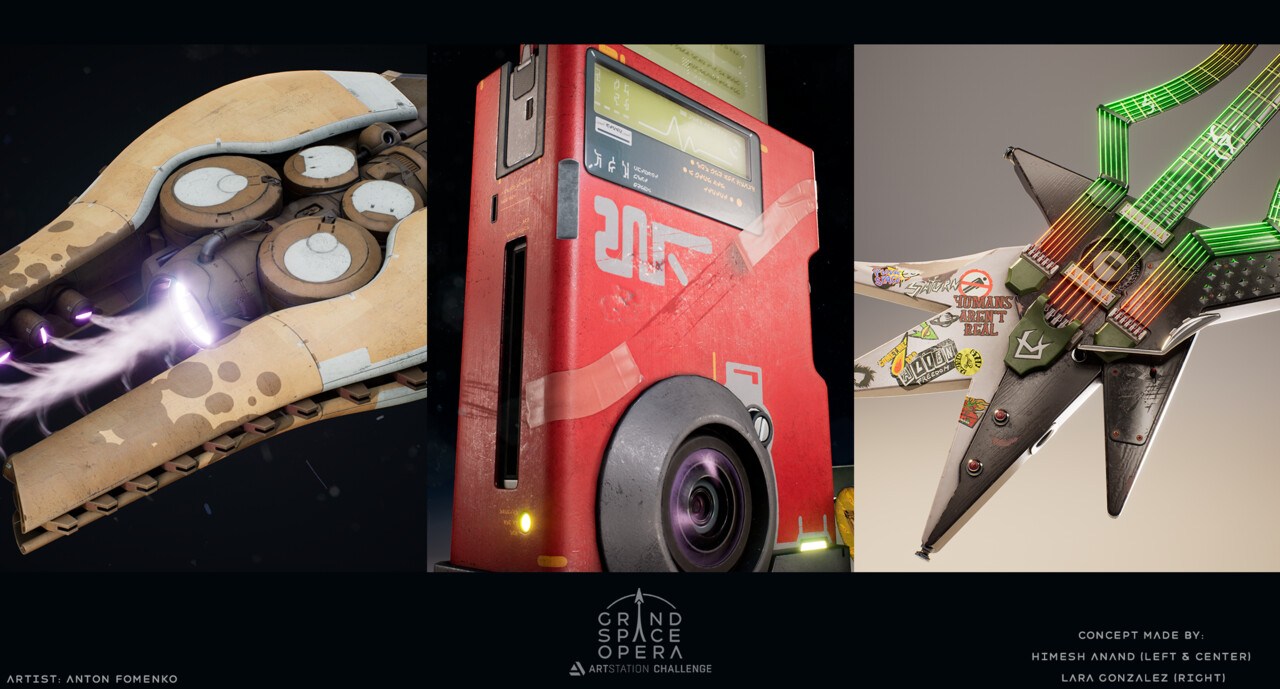 Grand Space Opera: Light Age Prop Art (Rendered) Winners Interview ...