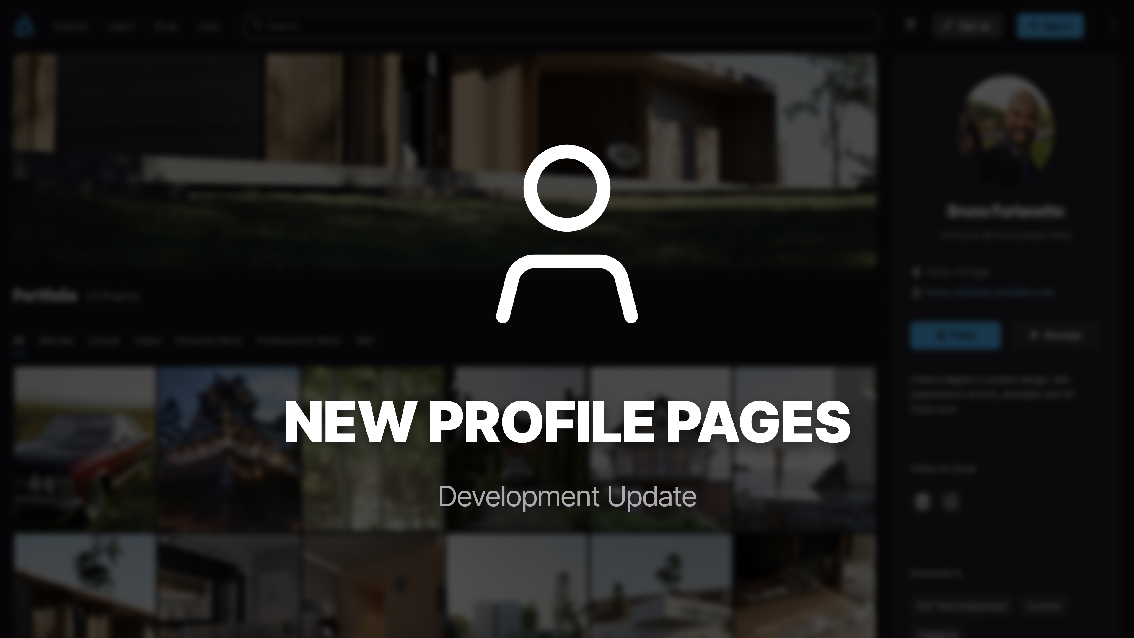 Introducing A New Design For ArtStation Profile Pages - ArtStation Magazine